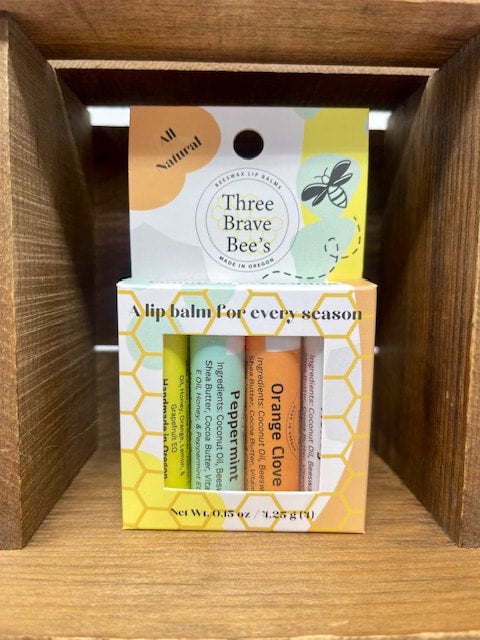 Lip Balm Set | Three Brave Bee's